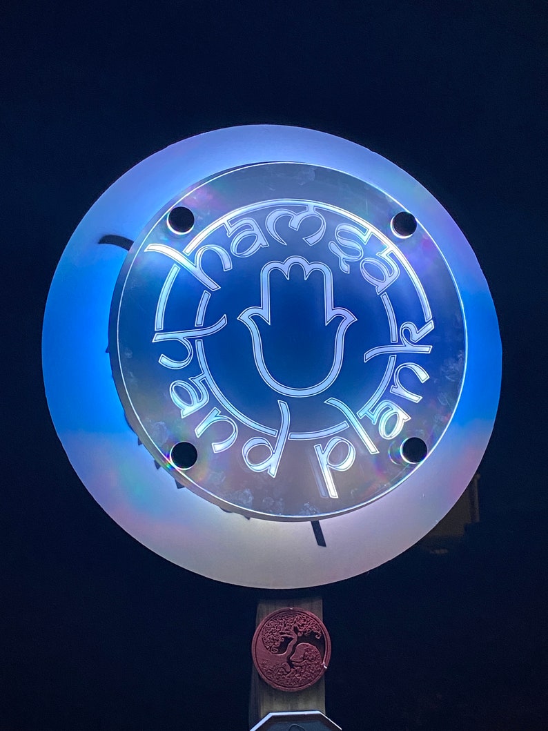 Gift Springtime Lighting RGB LED Standoffs Sign Personalized Custom ...