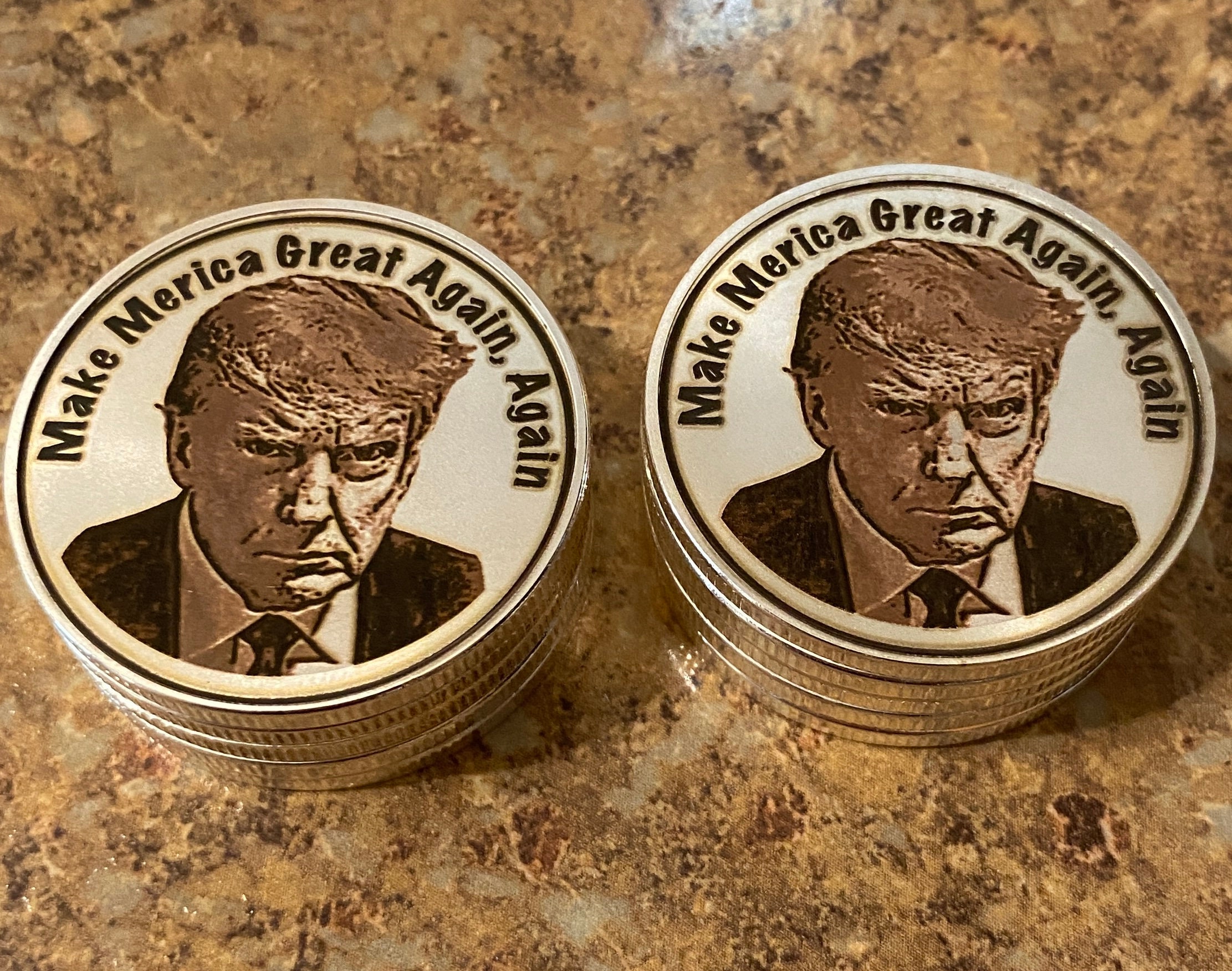 Lock Him up Mug Shot 2024 Traitor Trump Donald Commemorative Coup Coin ...