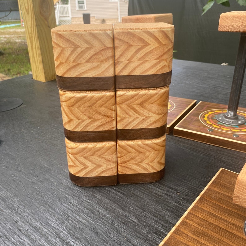 Handstand Canes Sapele Exotic Hardwood Gymnastics Acrobat Gifts Yoga ...