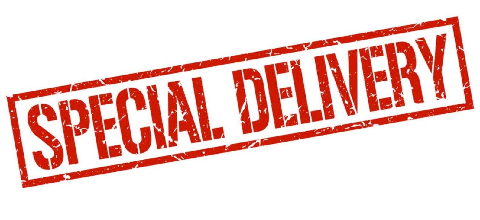 Special Delivery, Next Working Day Before 1pm. Please Note This Does ...