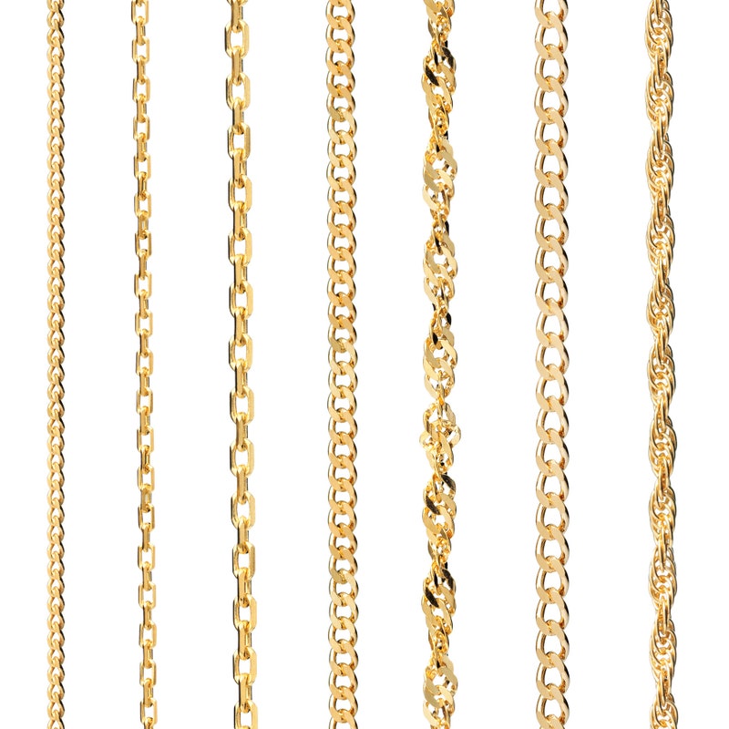 Gold Chain Necklace - Etsy