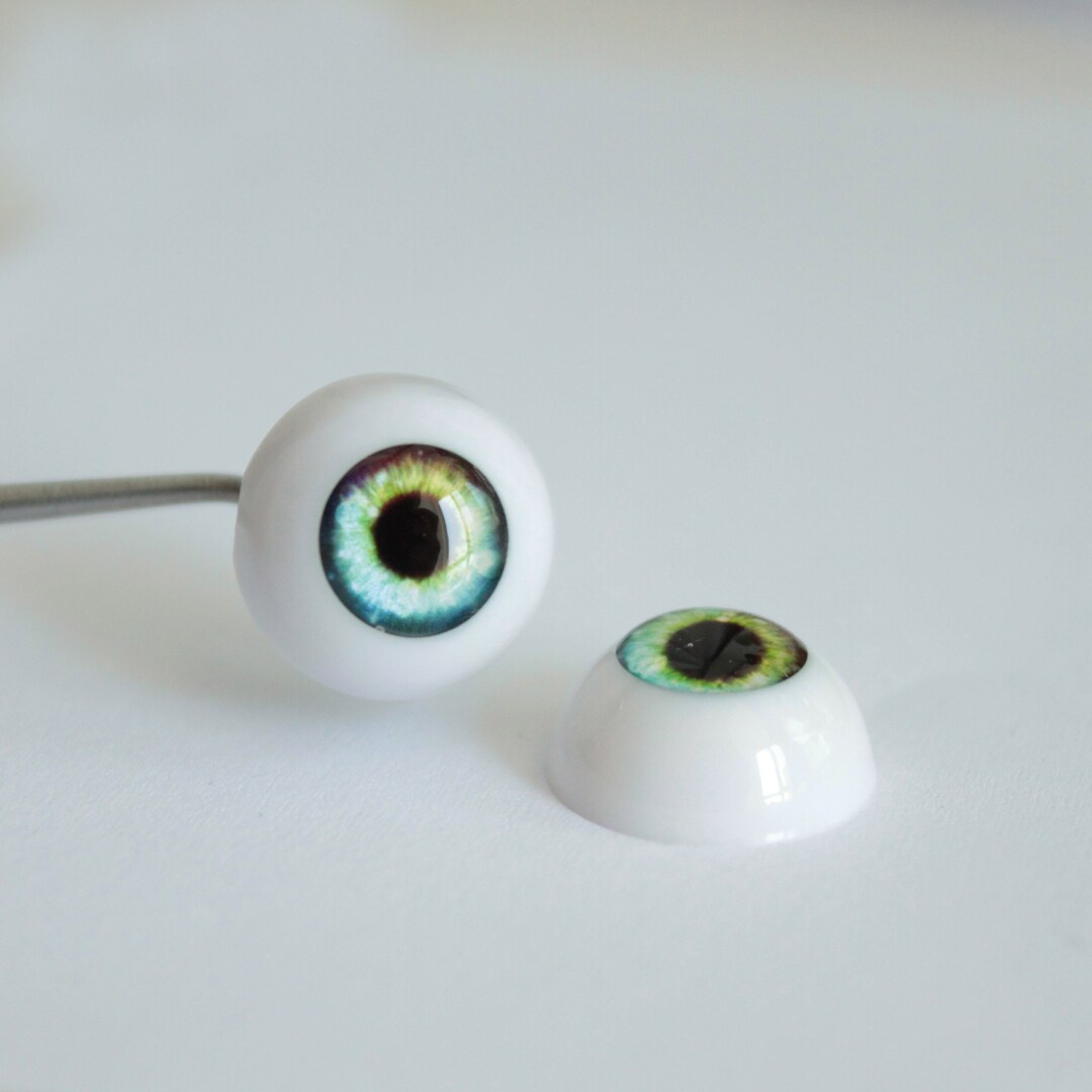 Doll Eyes BJD Realistic Acrylic Doll Eyes One Pair Size 12 Mm 14 Mm 16 ...