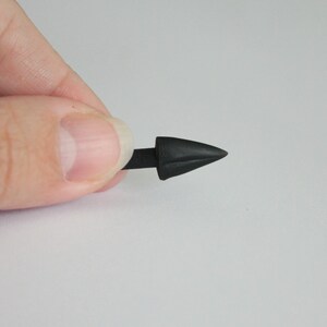 Realistic Plastic Black Bird Beaks Set, Animal Beak, Titmouse, Sparrow ...