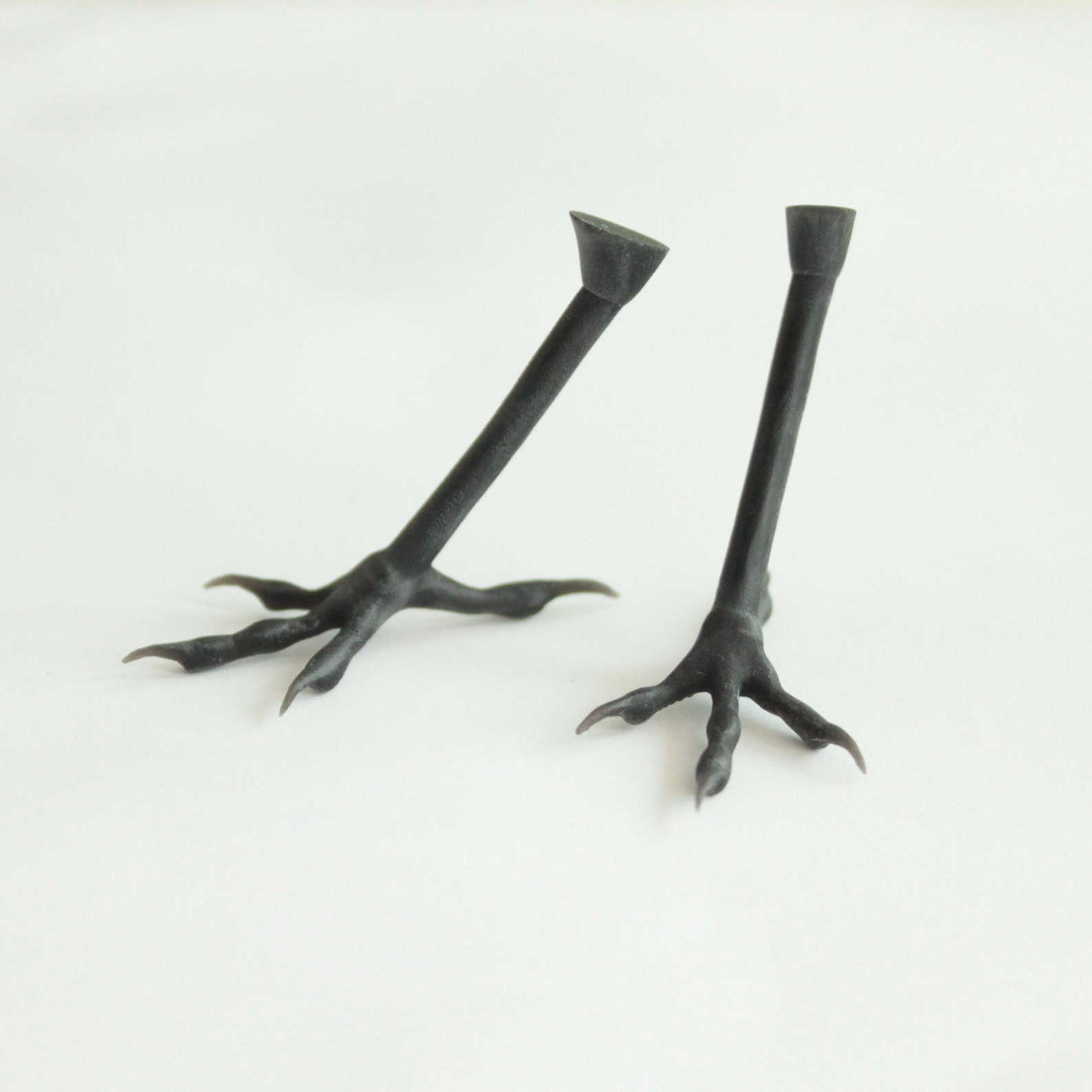 Black Realistic Plastic Bird Paws, for Toy, Animal Feet, Sparrow ...