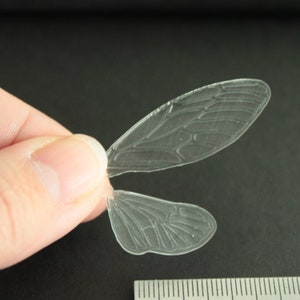5 Set of Transparent Plastic Wings for Fairies, Dragonfly, Butterfly ...