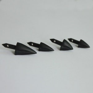 Realistic Plastic Black Bird Beaks Set, Animal Beak, Titmouse, Sparrow ...