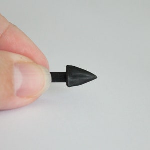 Realistic Plastic Black Bird Beaks Set, Animal Beak, Titmouse, Sparrow ...