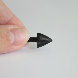 Realistic Plastic Black Bird Beaks Set, Animal Beak, Titmouse, Sparrow ...