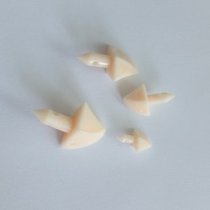 Realistic Plastic Beak Noses for Toy, Animal Noses, Sparrow, Owl Beak ...
