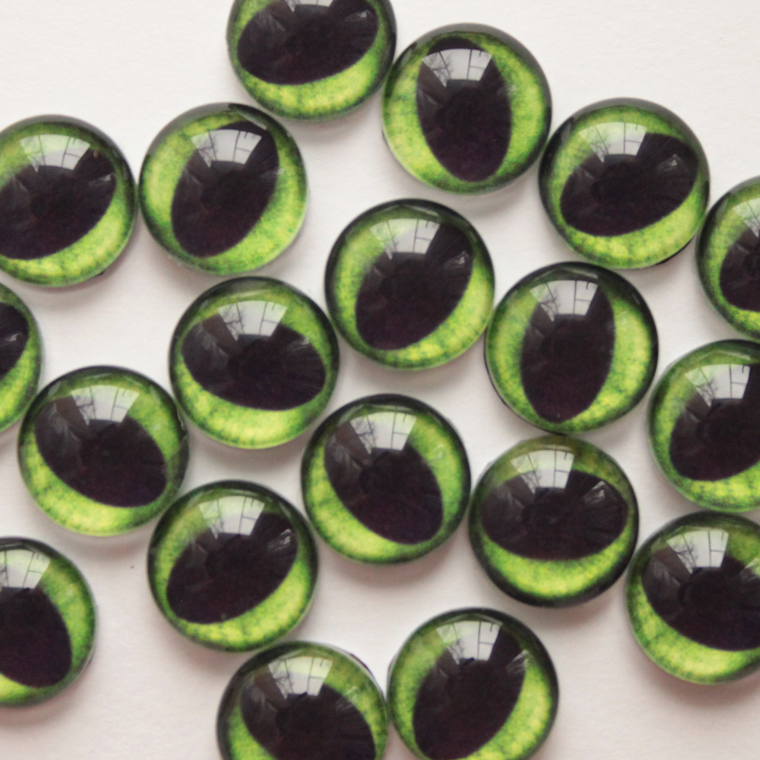 Green Glass Eyes For Cat Taxidermy Glass Eyes For Toy Etsy Canada