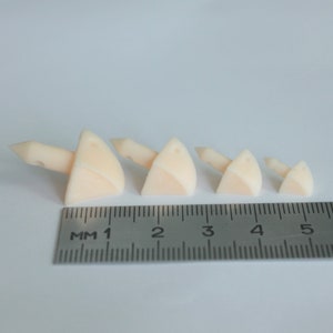 Realistic Plastic Beak Noses for Toy, Animal Noses, Sparrow, Owl Beak ...