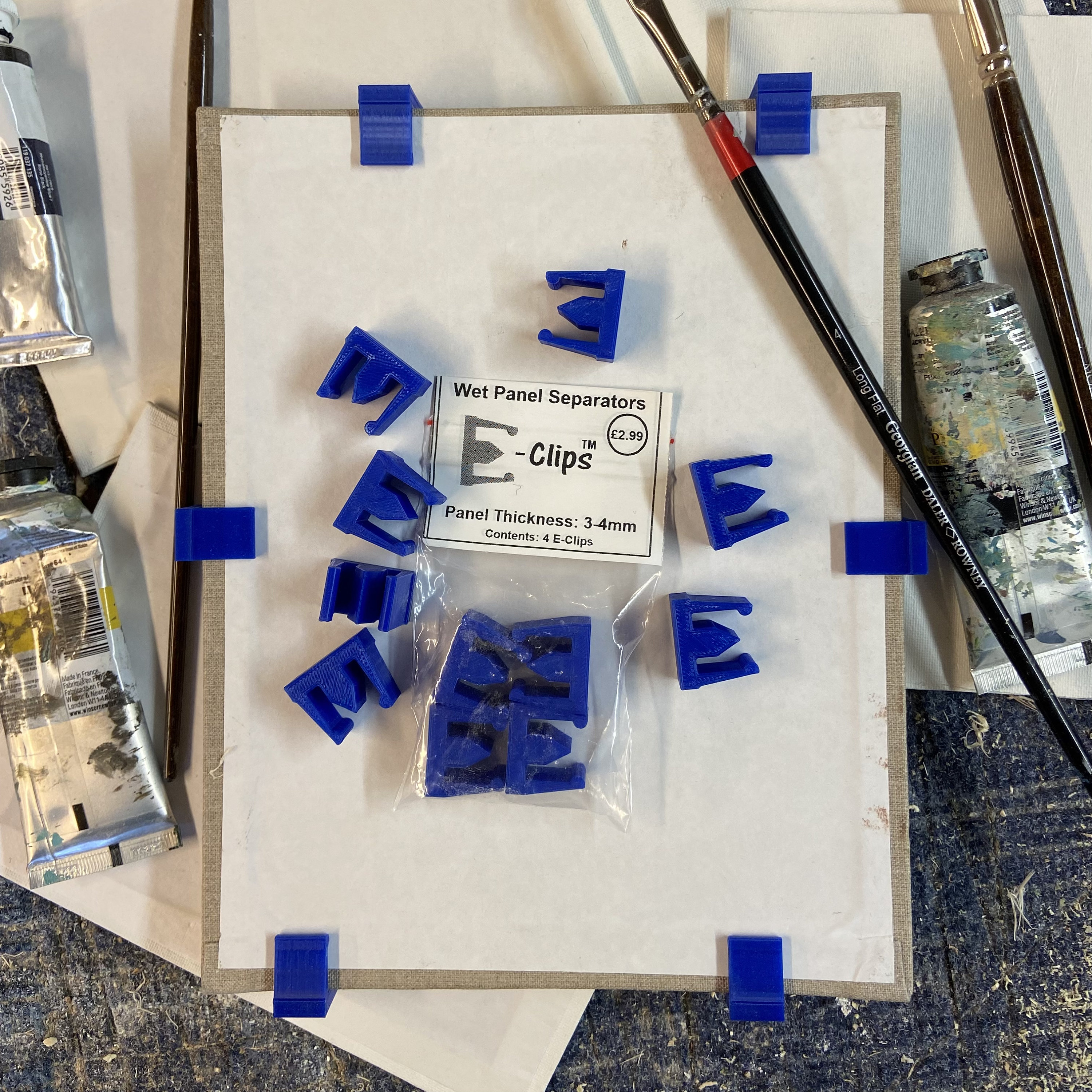 Wet Panel Separators for Artists Boards Pack of Four - Etsy