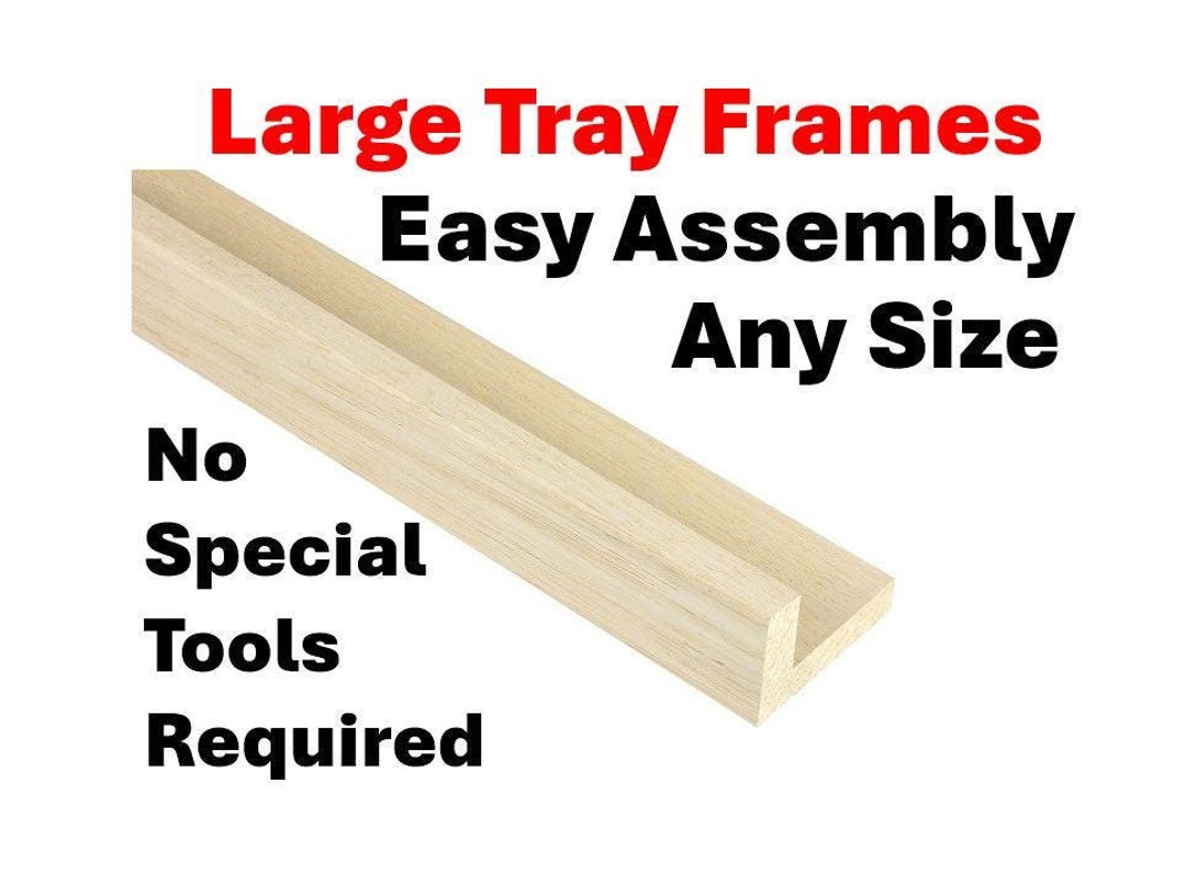 EXTRA LARGE Self-assembly Tray Frames - Large Picture Frames - Please ...