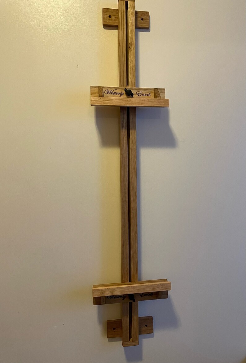 Oak Wall Easel Painting Easel Artist Easel 1m Tall Large - Etsy