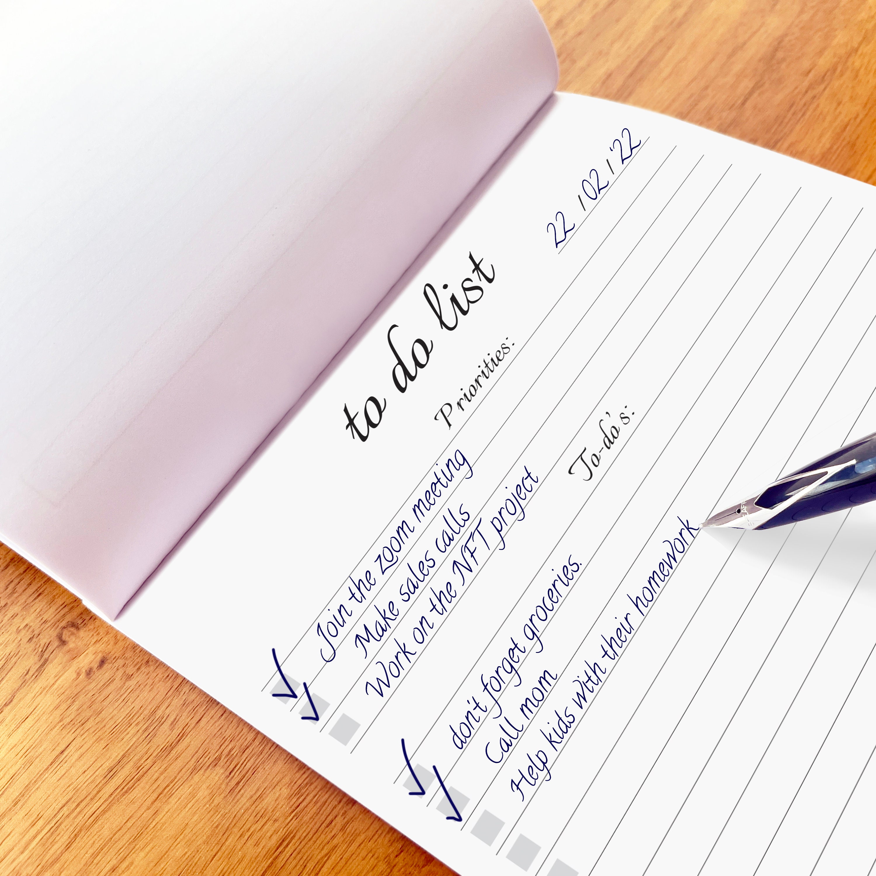 To Do List Notepad by Hadigu A5 Size Classical Style Layout Firmly ...