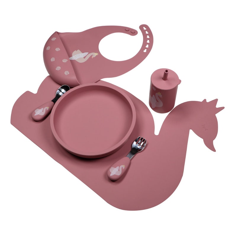 Children's Cutlery With the Name Swan Ivy Tryco, Baby Gift, Children's ...