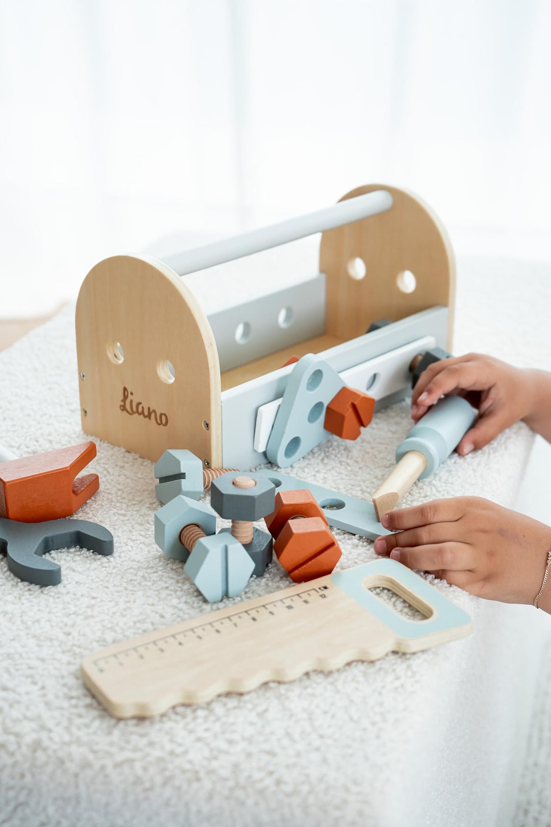 Personalized Toolbox, Children's Toolbox, Toys for Boys, First Birthday ...