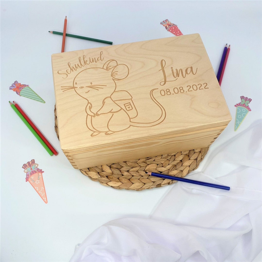 Schulkind 2023, Geschenke zur Einschulung, Inhalt Schultüte, Schulbeginn 2023, Personalisierte ...