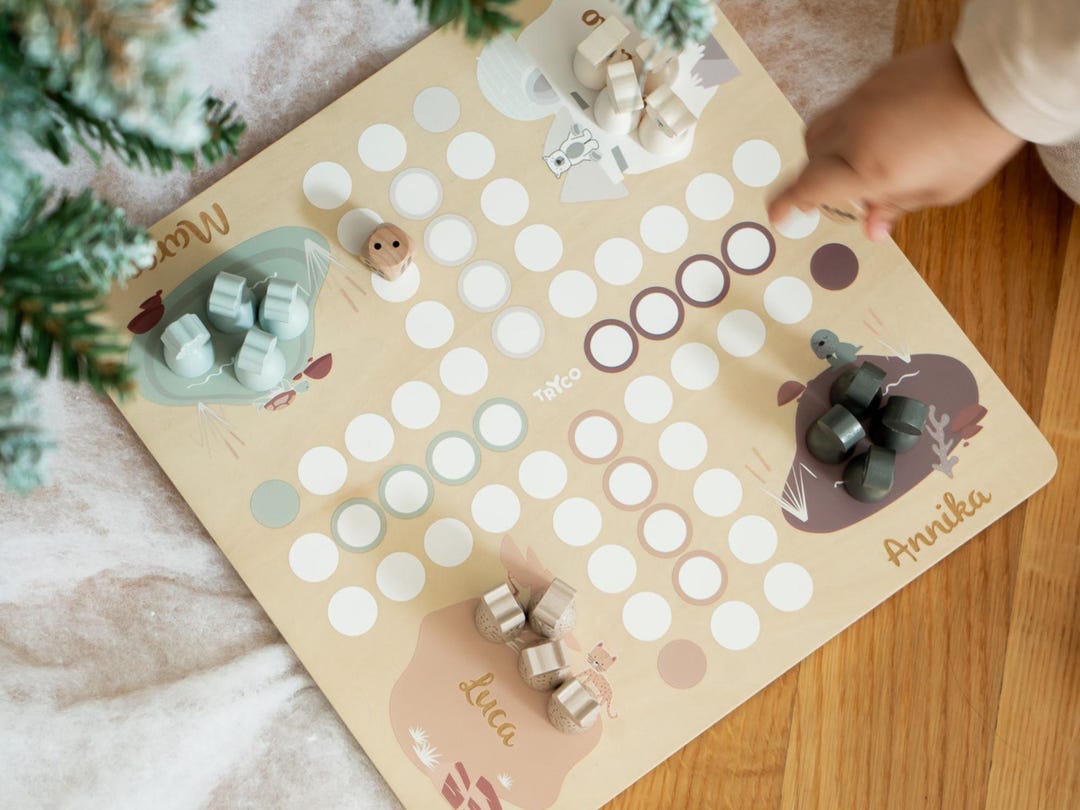 Ludo Spiel, Brettspiel, Gesellschaftsspiel, Kinder Geschenk ...