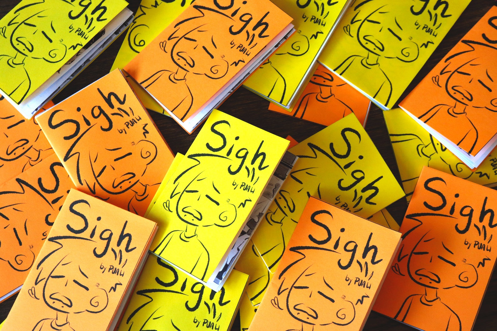 Sigh: A Mini straight D's Comic Small Comic Strip Zine Two Sides of a ...