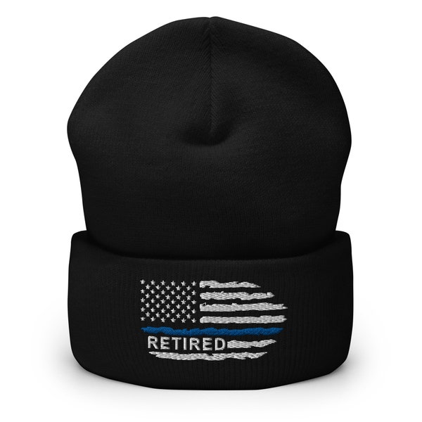 Thin Blue Line Caps Retired - Etsy