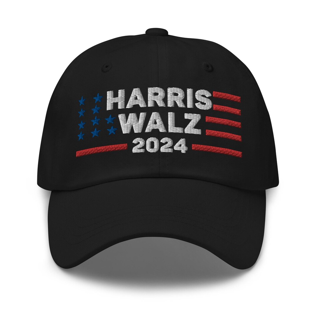 Kamala Harris Tim Walz 2024 Dad Hat, Harris Walz 2024 Baseball Hat ...