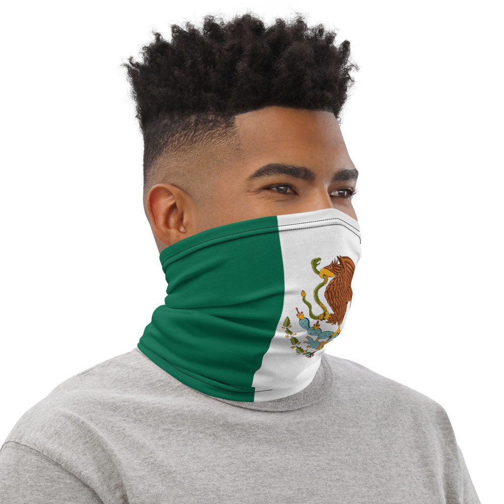 Mexican Flag Facemask Mexico Flag Face Mask - Etsy