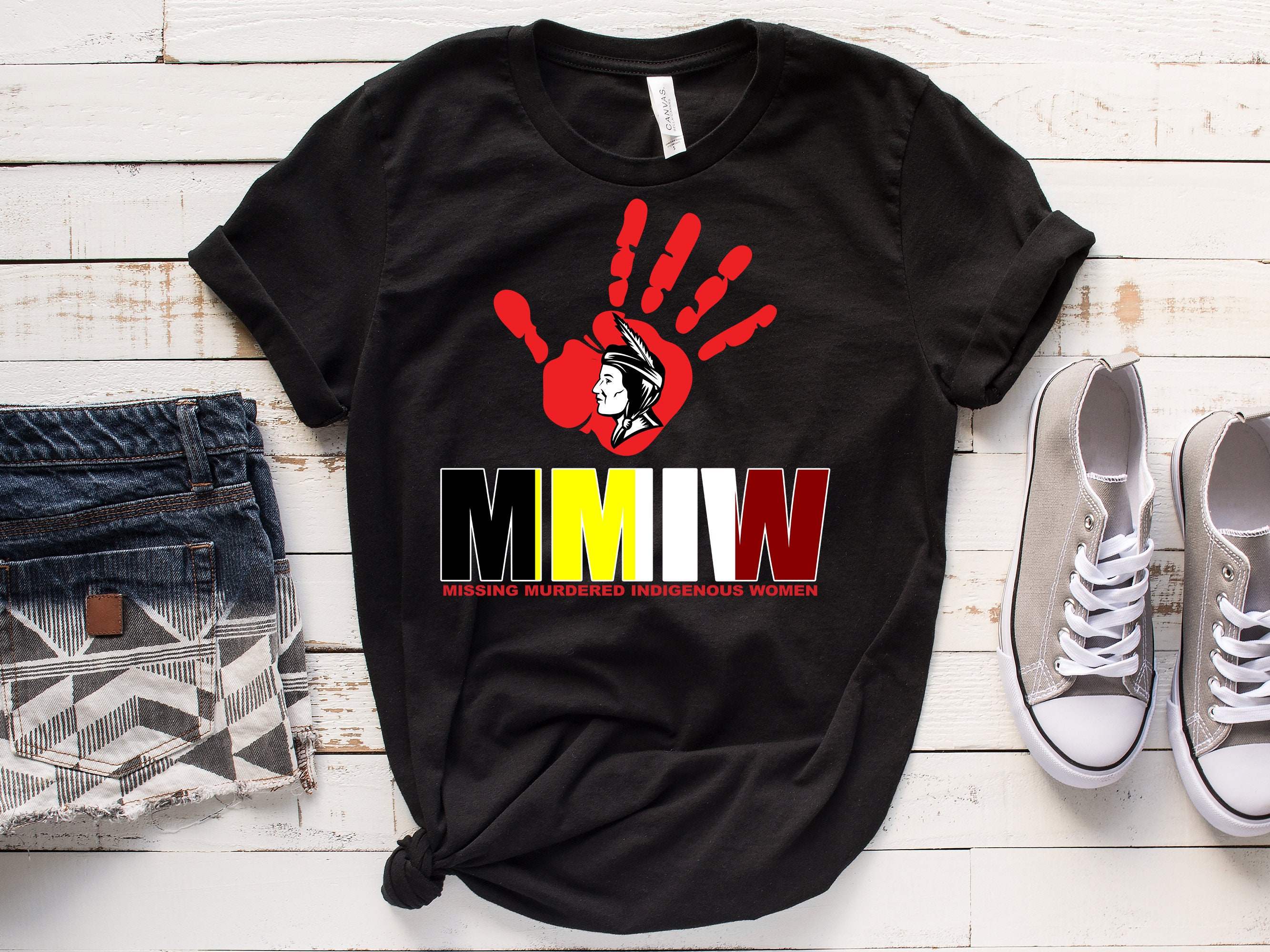 MMIW Shirt, MMIW Native American Indigenous T-shirt, Missing & Murdered ...