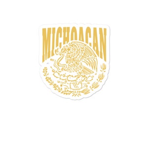 Michoacan Stickers, Michoacan Decal, Mexican State Sticker - Etsy