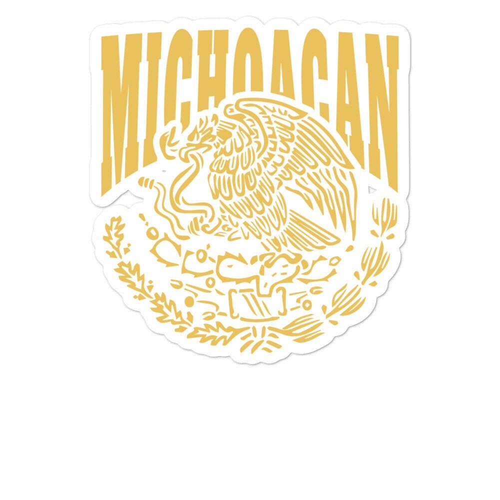 Michoacan Stickers, Michoacan Decal, Mexican State Sticker - Etsy