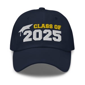 Class of 2025 Embroidered Classic Dad Baseball Cap, Class of 2025 ...