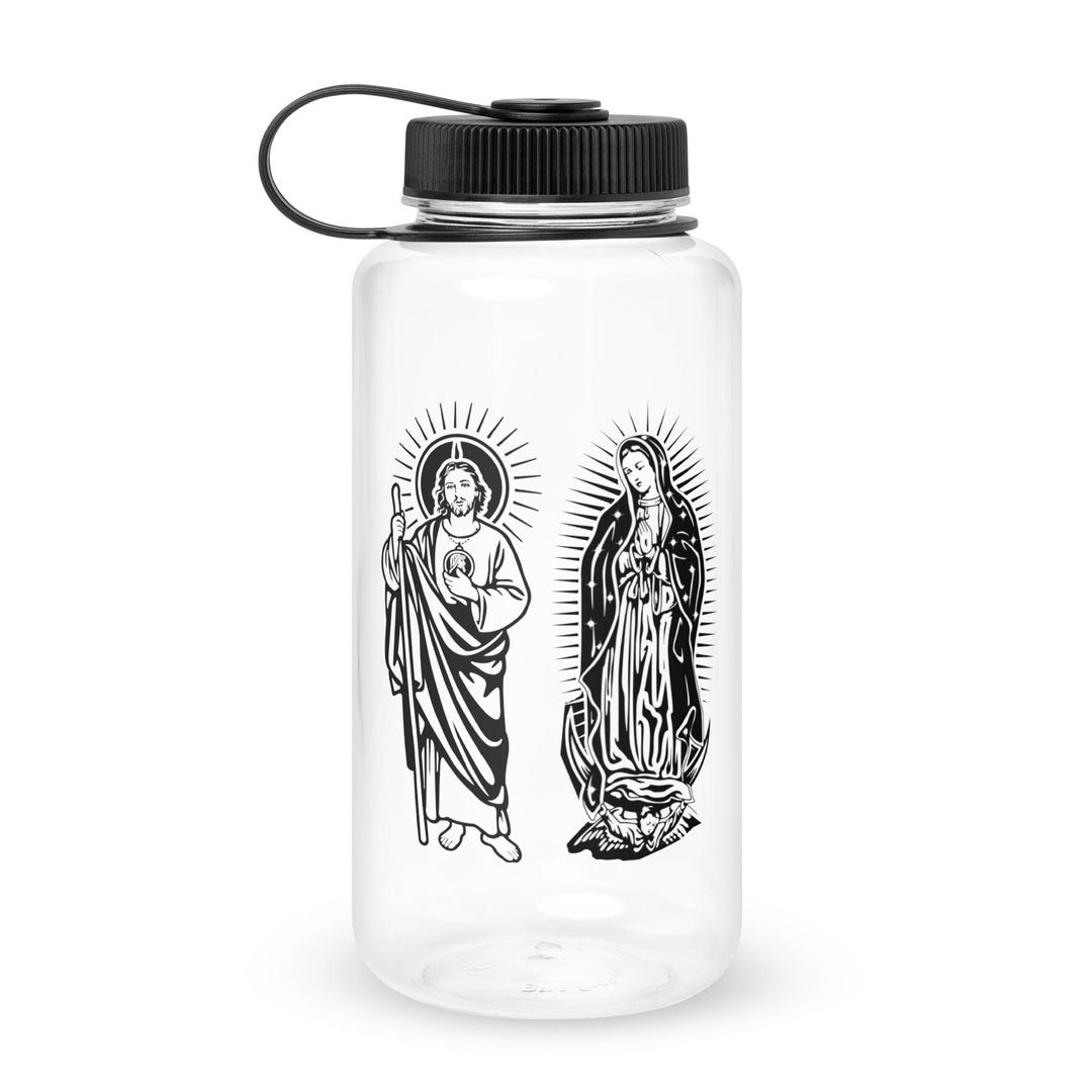 Virgen Maria & San Judas Tadeo, Virgin Mary Saint Jude Thaddeus Wide ...