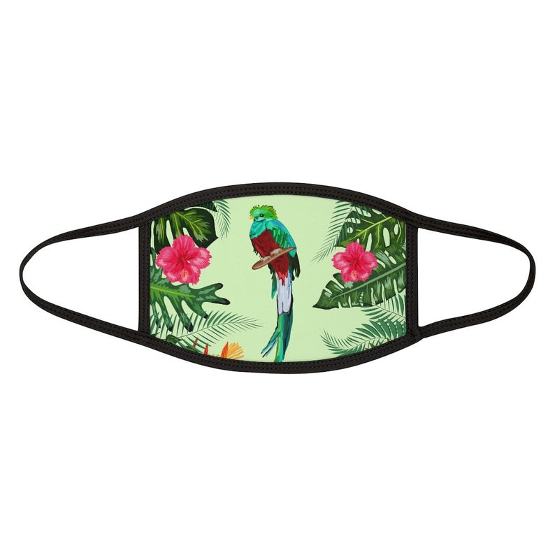 Quetzal Face Mask Guatemalan Face Cover - Etsy