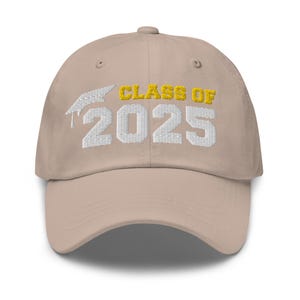 Class of 2025 Embroidered Classic Dad Baseball Cap, Class of 2025 ...