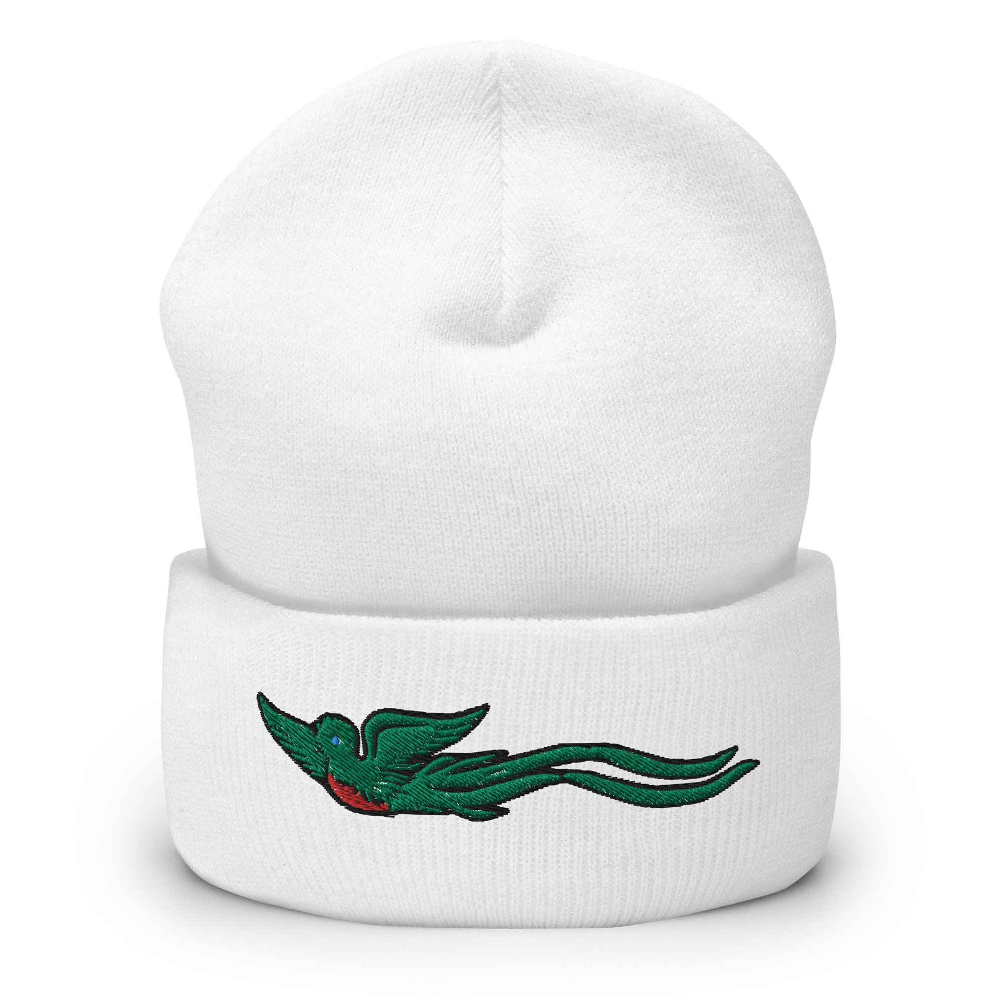 Guatemala Quetzal Embroidered Cuffed Beanie Guatemalan - Etsy