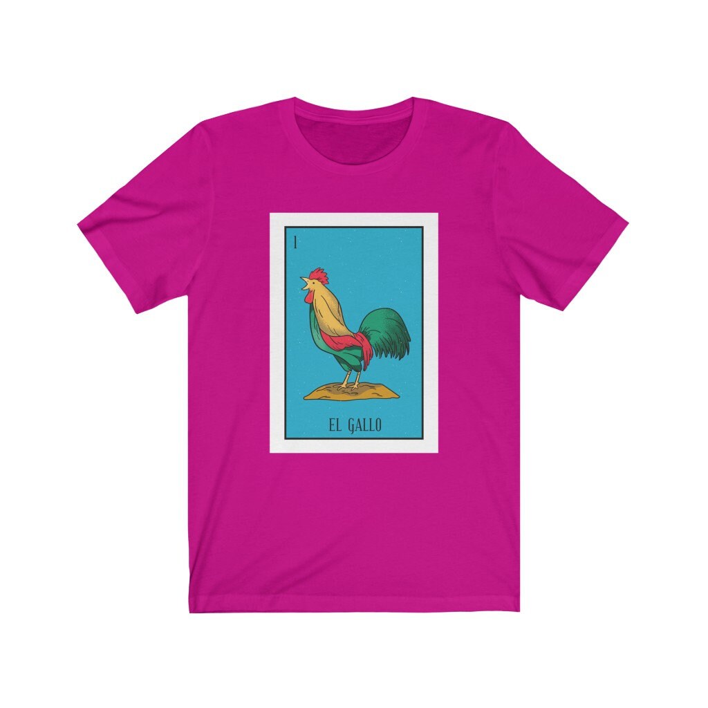 El Gallo Loteria Mexican Bingo Unisex T-shirt | Etsy