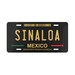 Sinaloa License Plate Modern Black, Mexican State Car Plate, Placas ...