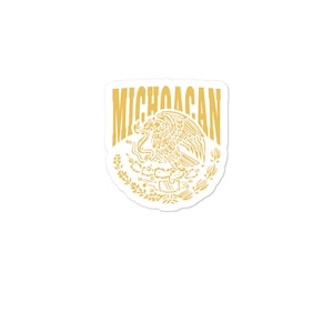 Michoacan Stickers, Michoacan Decal, Mexican State Sticker - Etsy