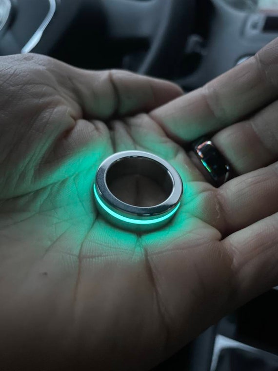 316lume. Hightech Luminous Stainless Steel Rings. - Etsy
