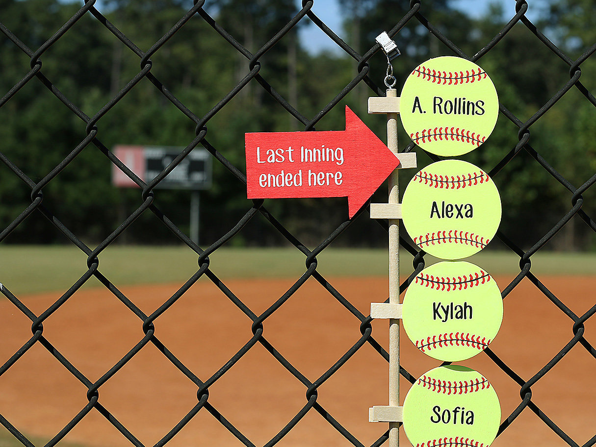 Personalized Softball/baseball Dugout Lineup Tool - Etsy