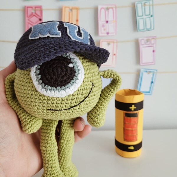 Crochet Monster Inc - Etsy