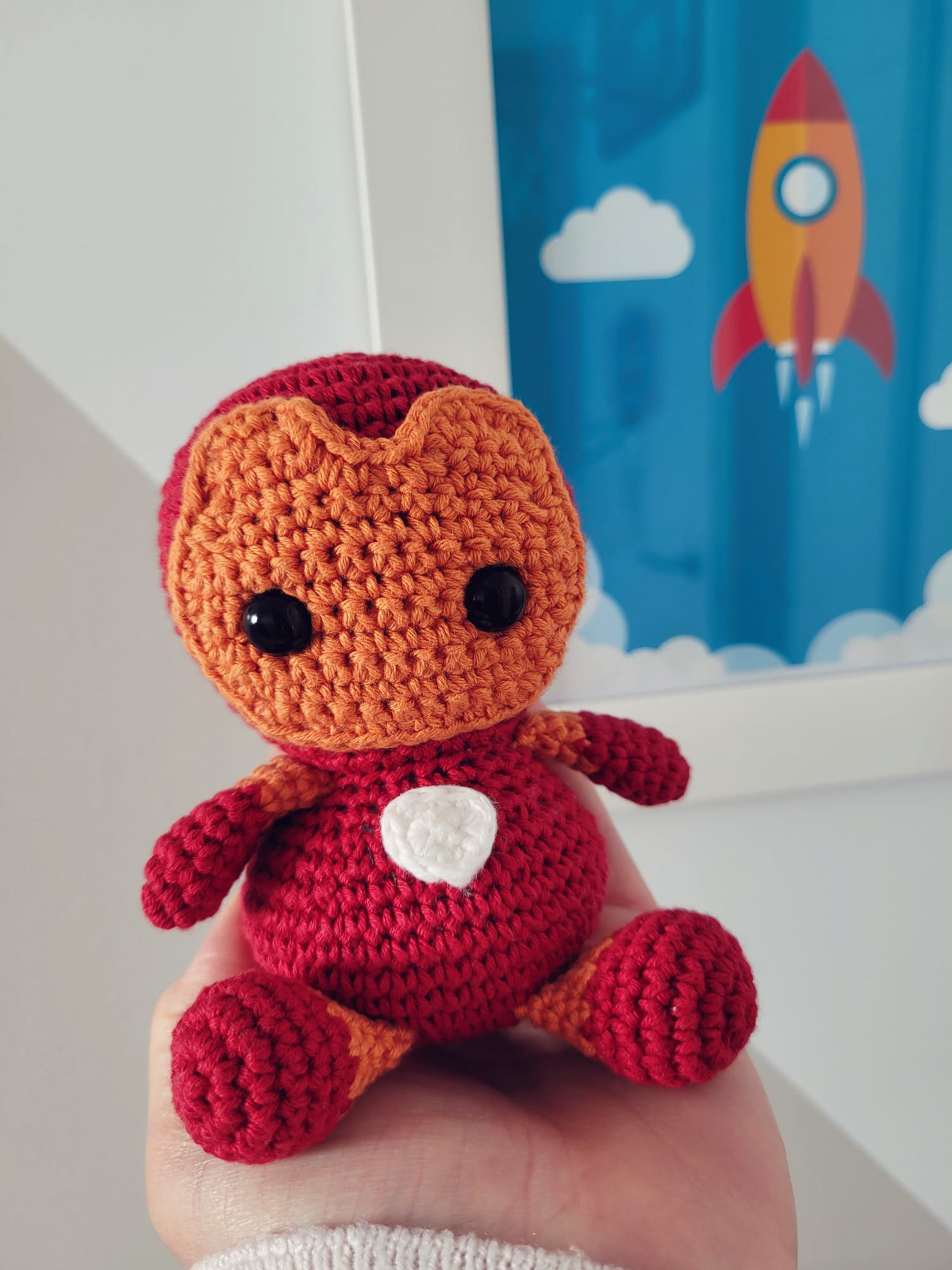 Amigurumi PDF Pattern - Baby Iron Man - Crochet Pattern - Super Hero ...
