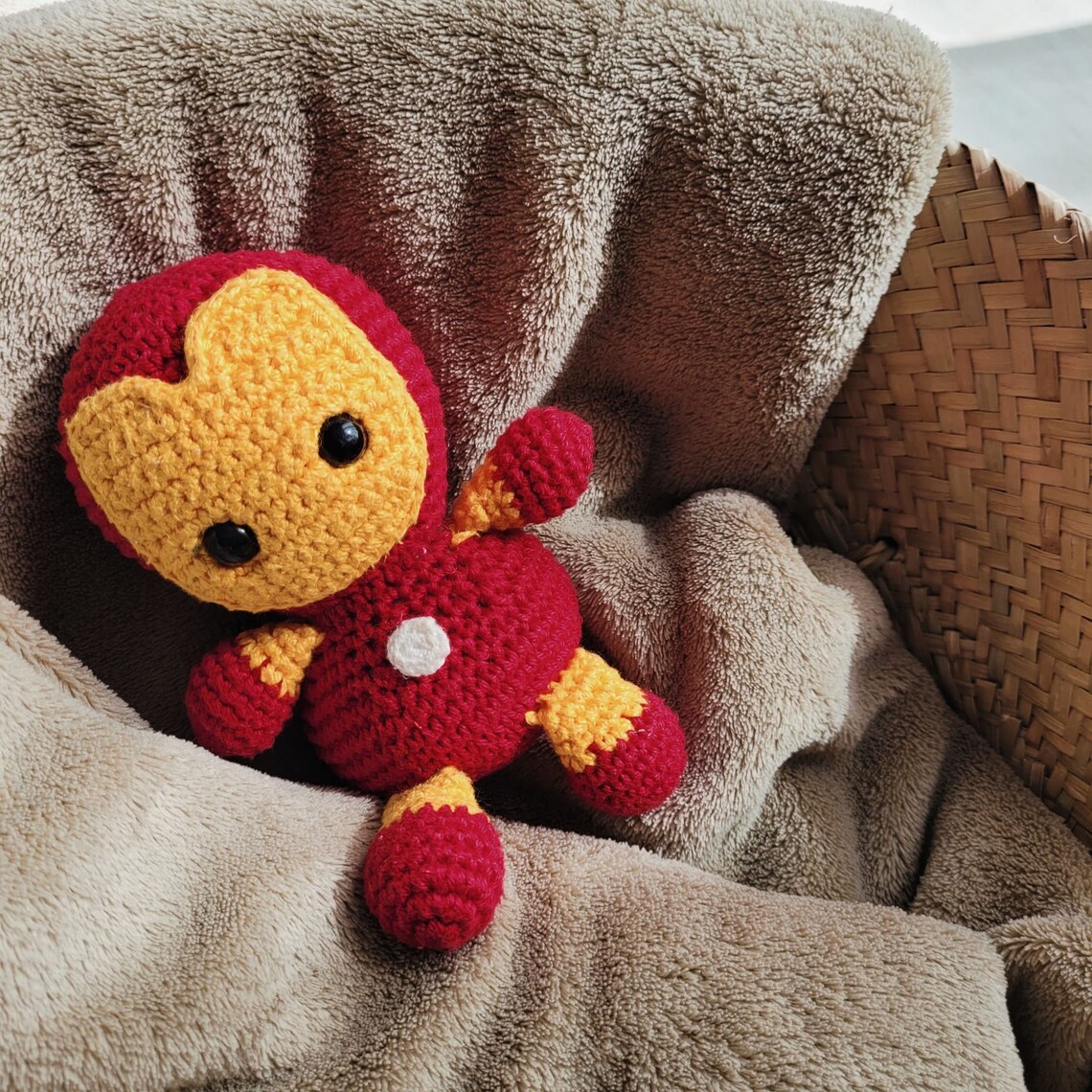 Amigurumi PDF Pattern Baby Iron Man Crochet Pattern Super Hero Crochet ...
