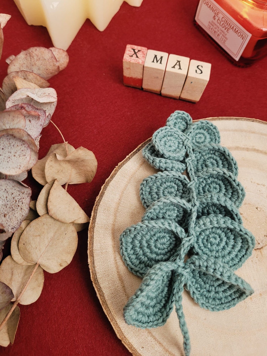 Crochet Eucalyptus Pattern Eucalyptus Leaves Pdf Crochet - Etsy