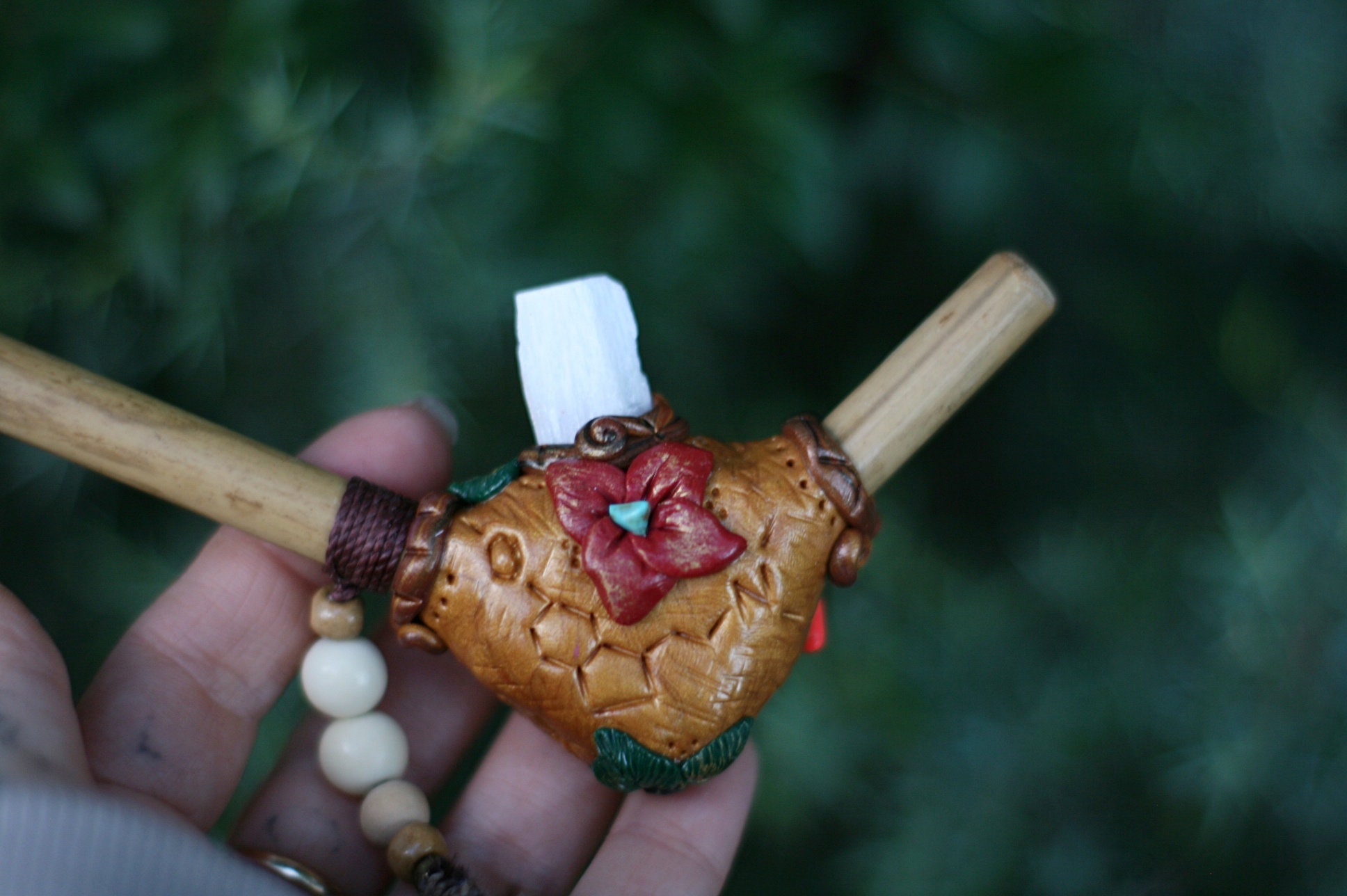5 Meo DMT Molecule Set Tepi and Kuripe Pipe With Rose Quartz - Etsy UK