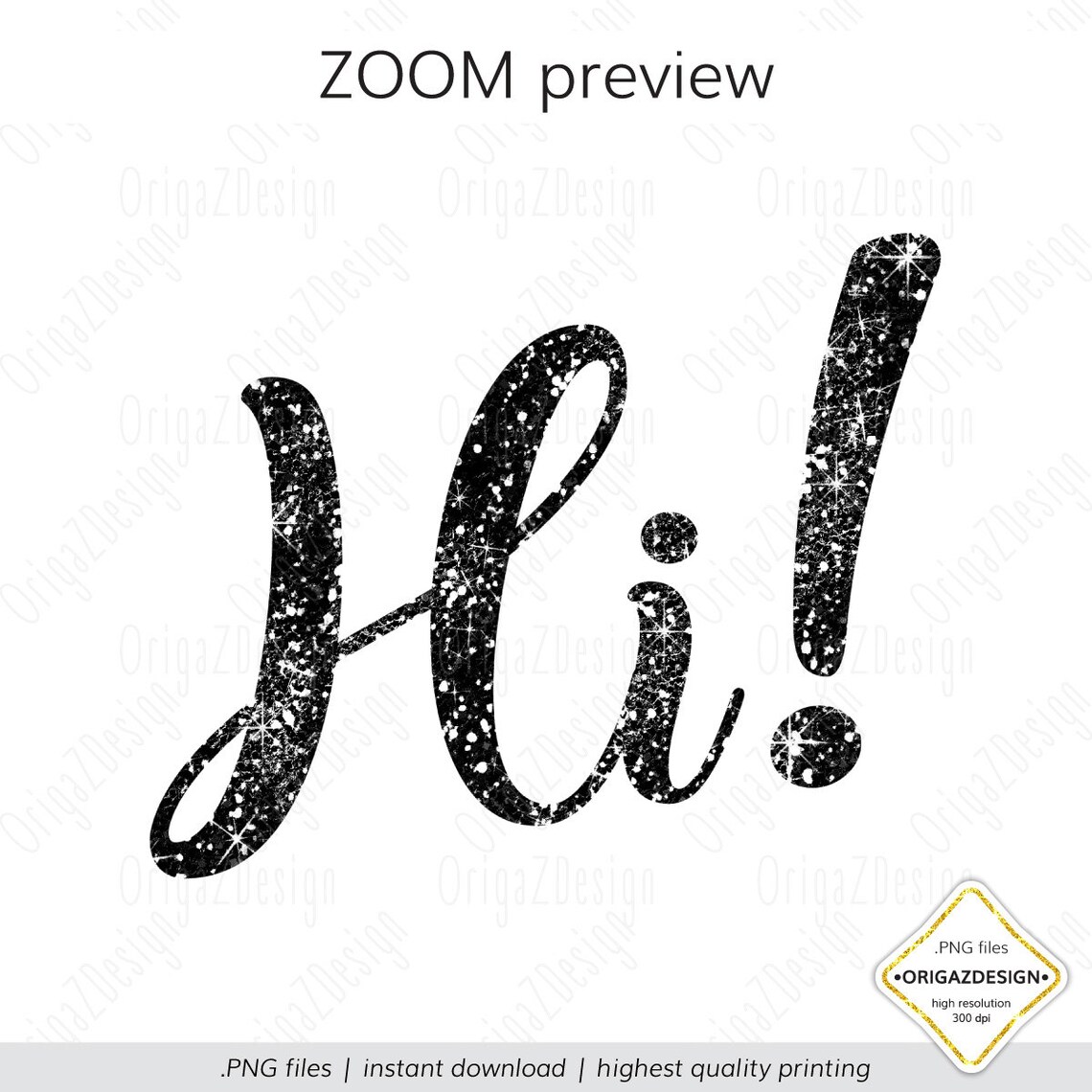 Black Glitter Alphabet Black Glitter letters sparkle alphabet | Etsy