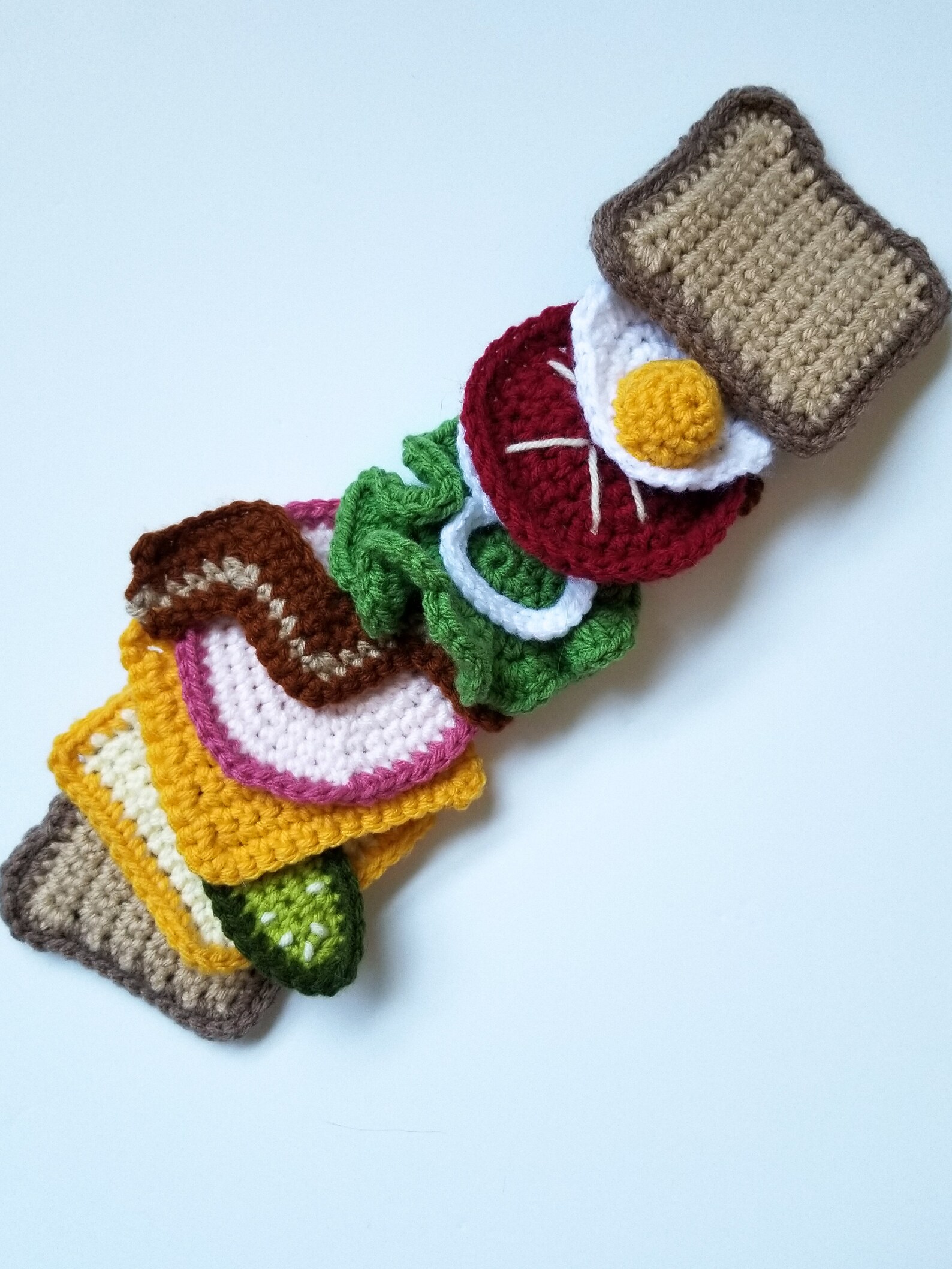 PDF Pattern Sandwich for Little Hands Crochet Play Set Pattern | Etsy ...