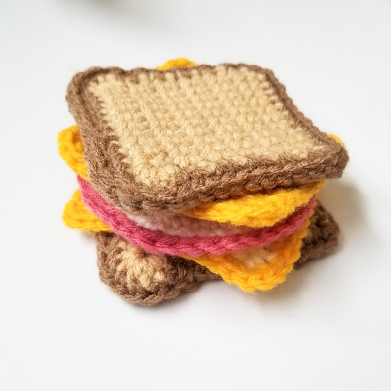 PDF Pattern Sandwich for Little Hands Crochet Play Set Pattern - Etsy ...