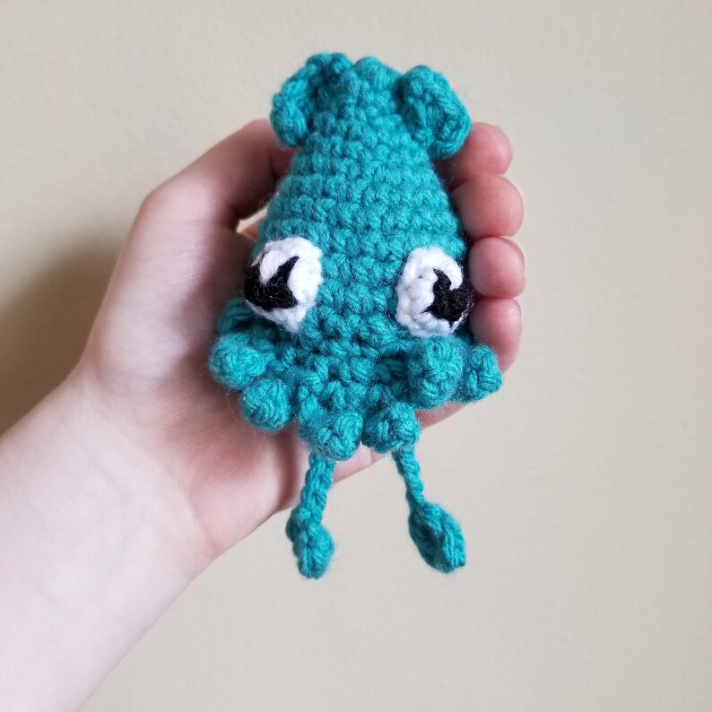 PDF PATTERN Baby Squid Amigurumi Crocheted | Etsy