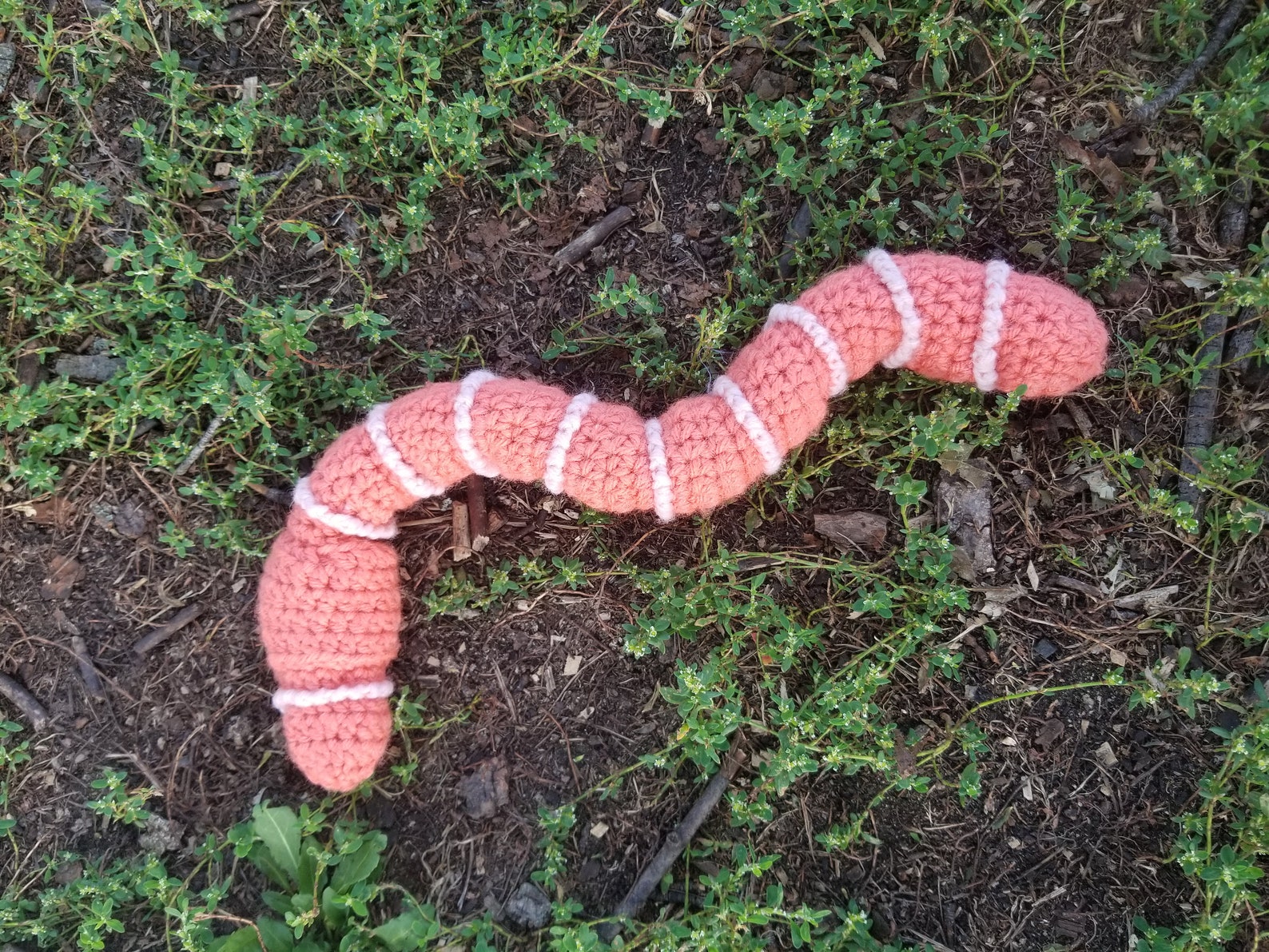 PDF CROCHET PATTERN Dress up Earth Worm Wormy Earthworm - Etsy